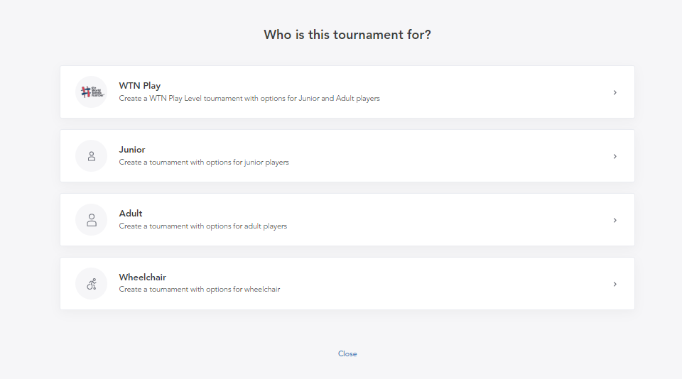 Tournament Application – USTA Online Help Center
