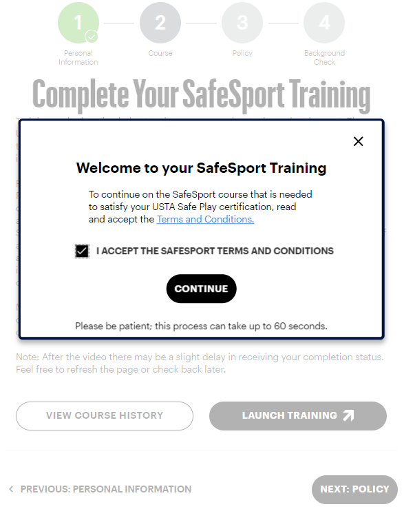 How to Become Safe Play Approved – USTA Online Help Center