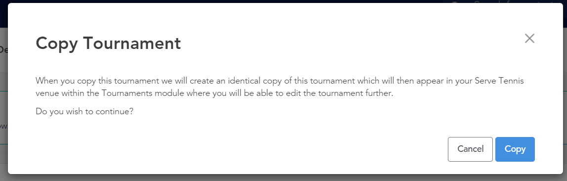 Copy a Tournament Application – USTA Online Help Center