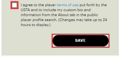 How to View and Complete Your Player Profile – USTA Online Help Center