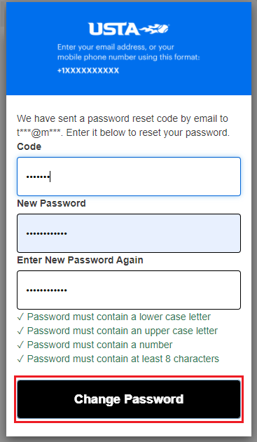 How to Reset Your USTA Account Password – USTA Online Help Center