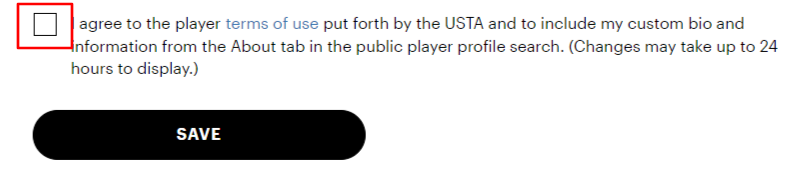 How to View and Complete Your Player Profile – USTA Online Help Center
