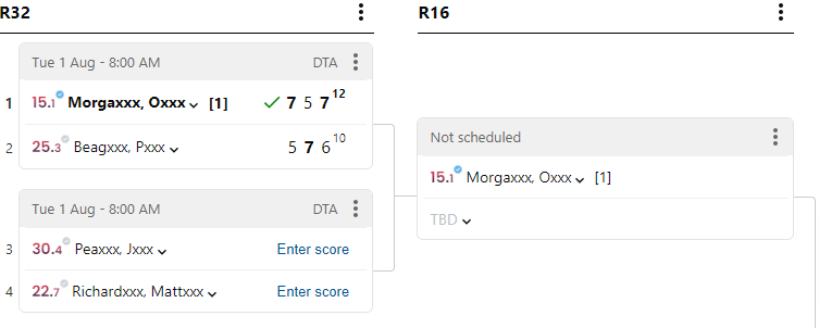 Enter Match Scores On Draws – USTA Online Help Center