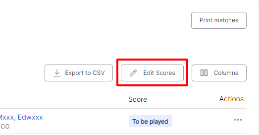Score Entry (Bulk/Hotkey) – USTA Online Help Center