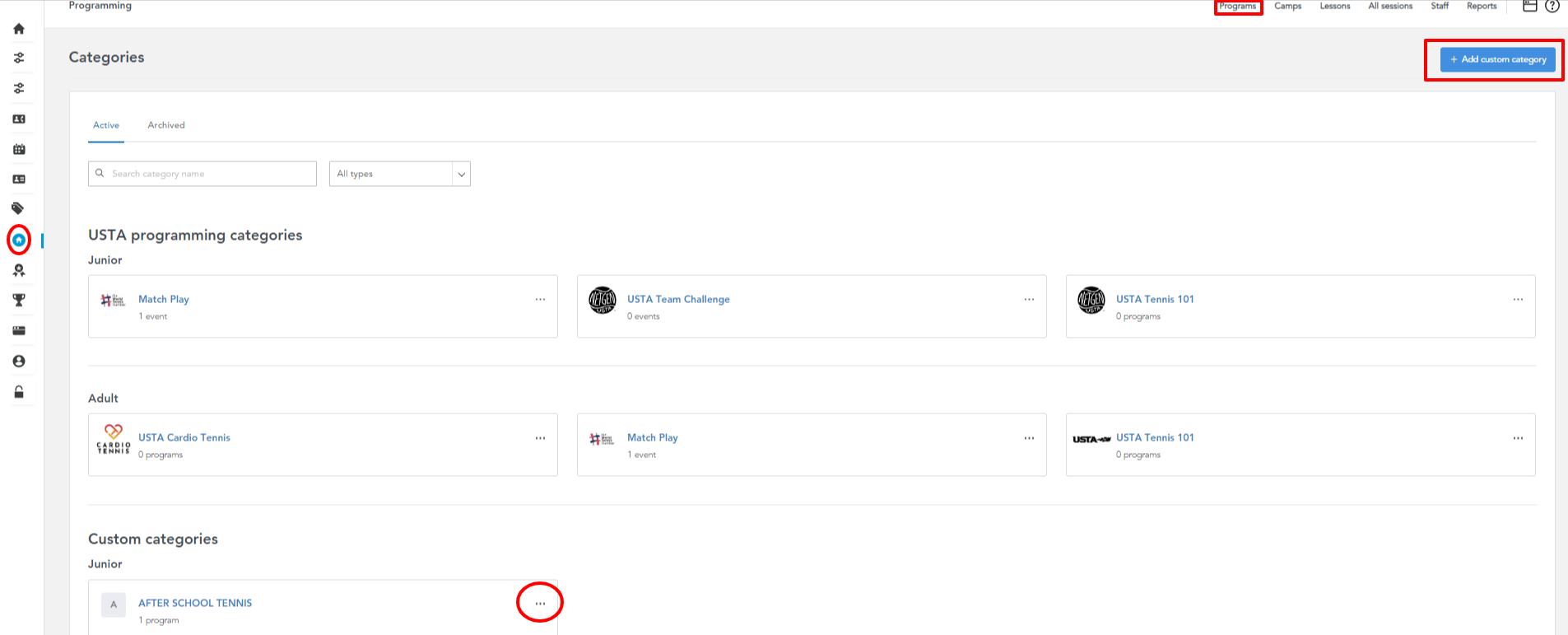 Programming Waiting Lists – USTA Online Help Center