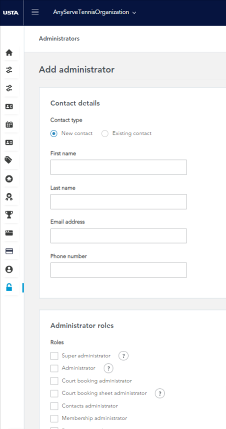 How to Add and Remove an Administrator – USTA Online Help Center
