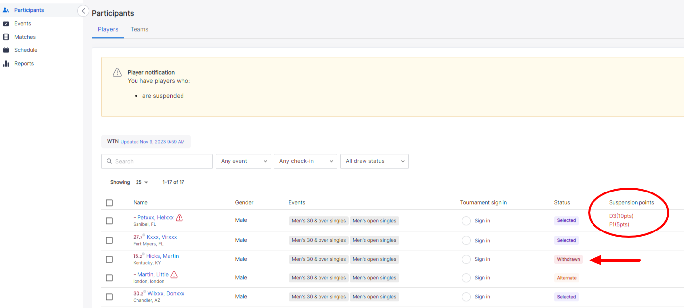 Create, Publish, Delete Draws – USTA Online Help Center