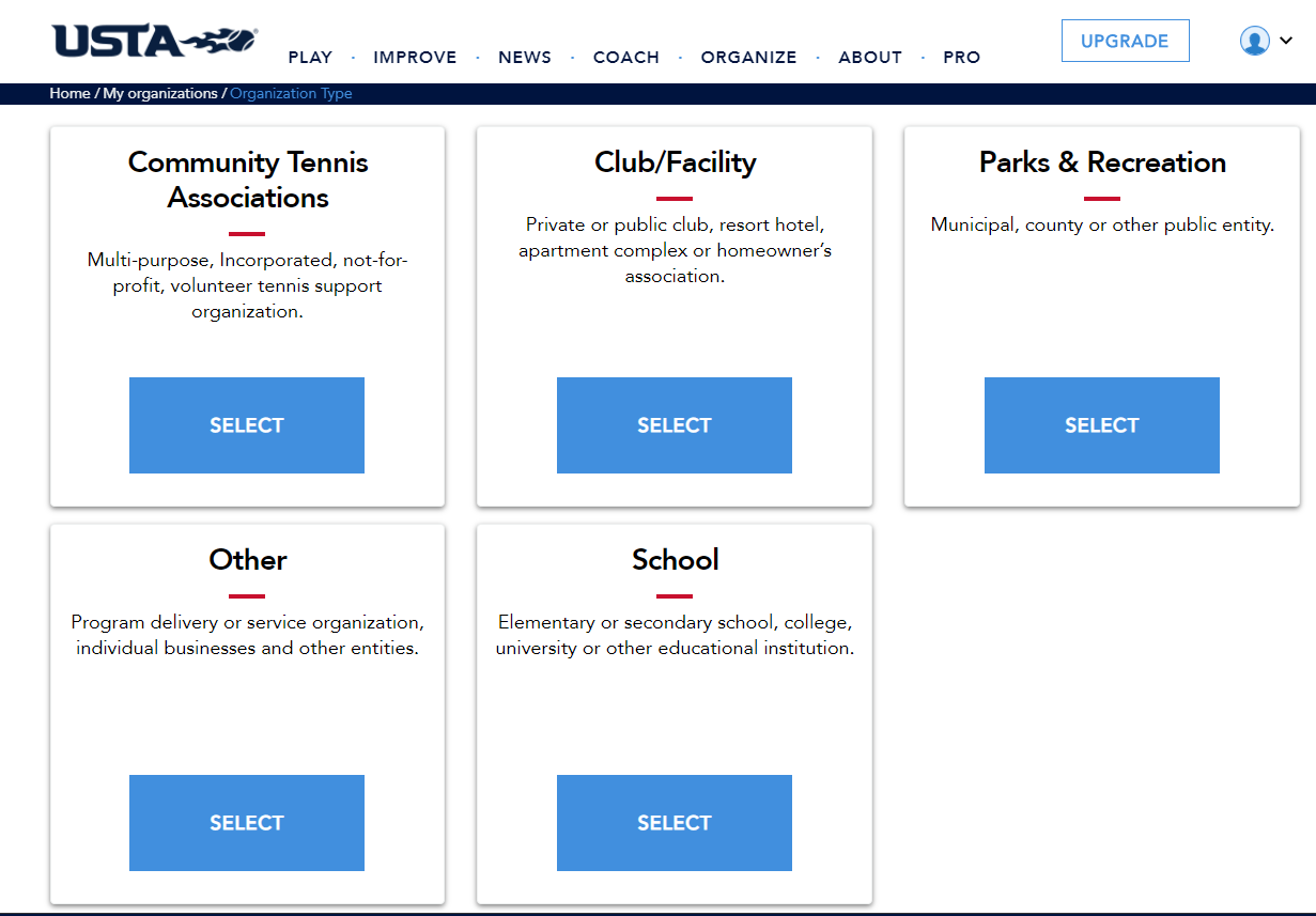 Setting up as a Tournament Director – USTA Online Help Center