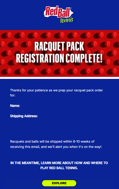 Red Ball Tennis Equipment Kits – USTA Online Help Center