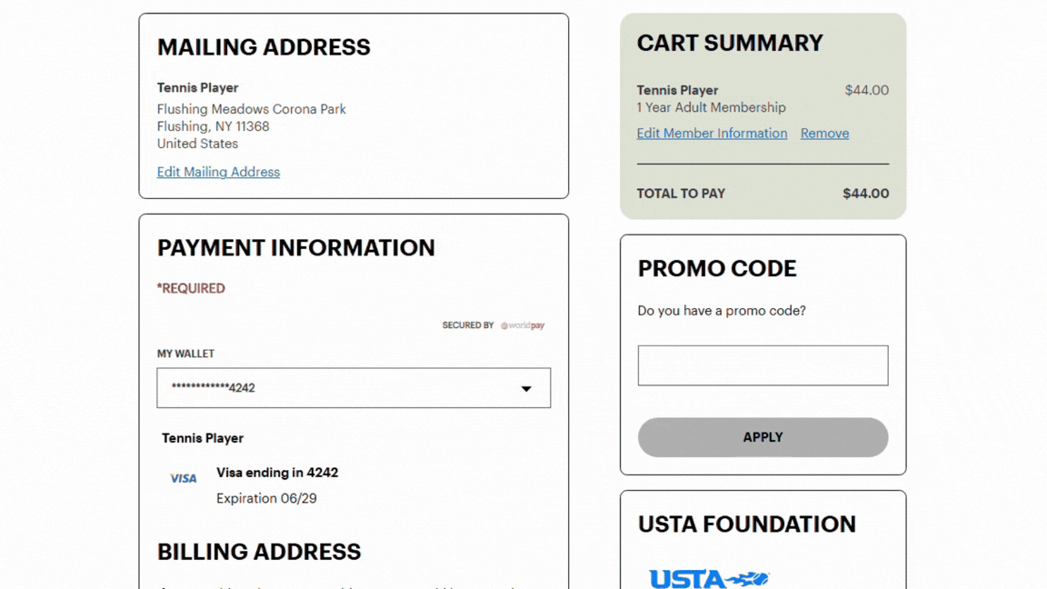 How to Renew an Adult Membership – USTA Online Help Center
